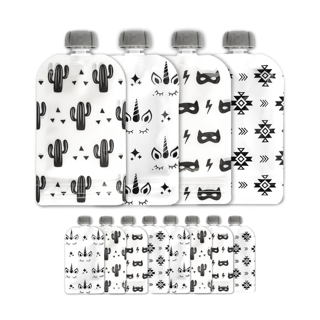 REUSABLE POUCHES – Hippypotamus